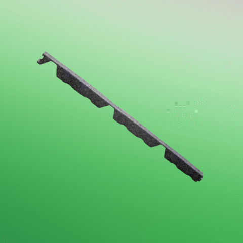 All Metal Works - Gasport, NY - PBR Panel – Outside Foam Closure (12″ Ribs)