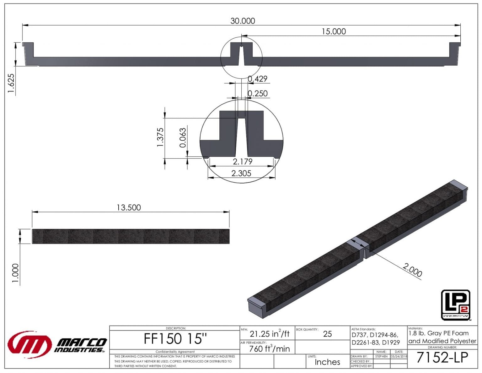 All Metal Works - Gasport, NY - PBR Panel – Vented Closure (12″ Ribs)