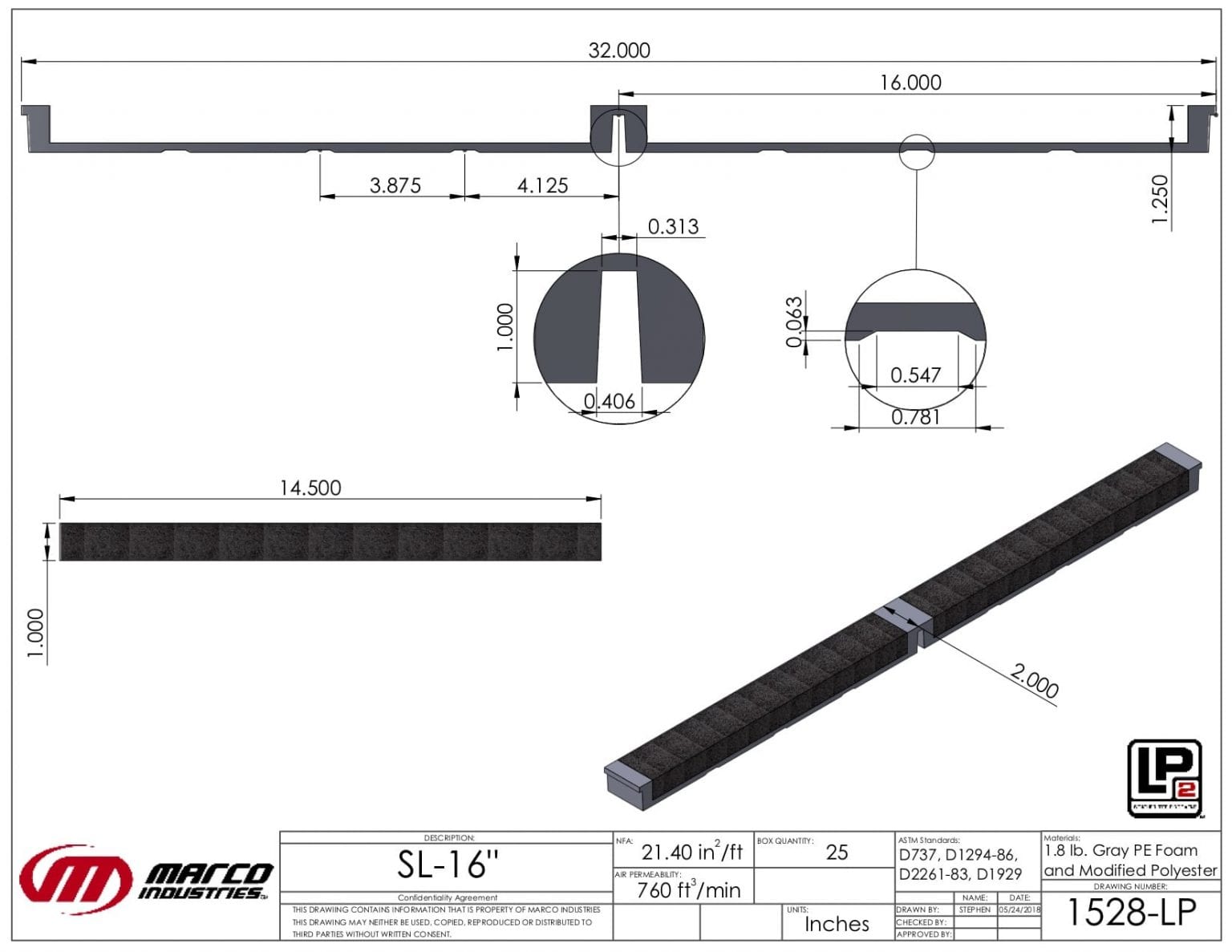 All Metal Works - Gasport, NY - PBR Panel – Vented Closure (12″ Ribs)